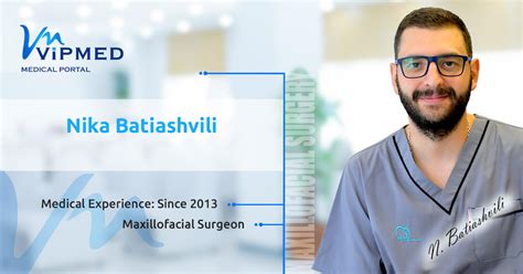 ნიკა ბატიაშვილი სამედიცინო პორტალი Vipmed Ge