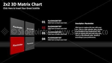 Basic Matrices PowerPoint Premium PowerPoint Editable Templates E Shop