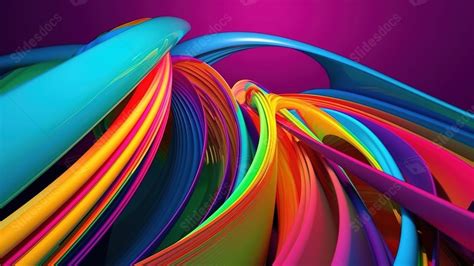 Colorful And Striking Visual Representation Of An Abstract Wallpaper In