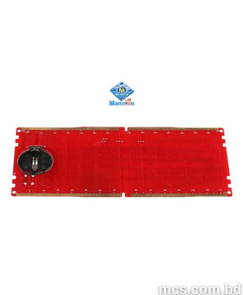 DDR Desktop RAM Memory Slot Tester Card MCS
