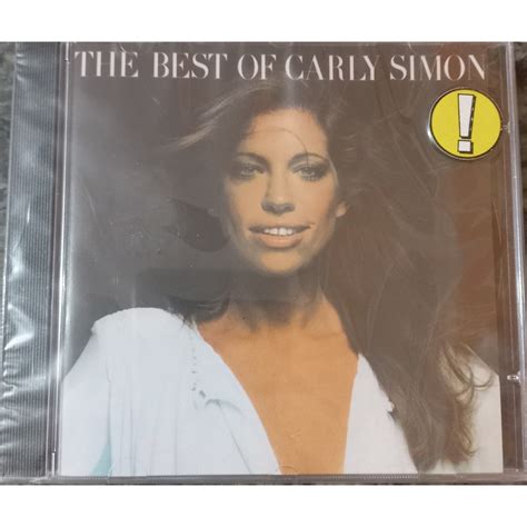 Cd Carly Simon The Best Of Lacrado Shopee Brasil