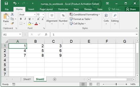 Convert Numpy To Excel In Python Python Numpy Excel Library