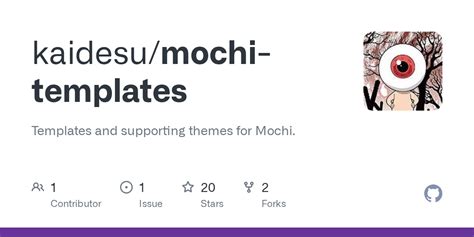 Github Kaidesumochi Templates Templates And Supporting Themes For Mochi