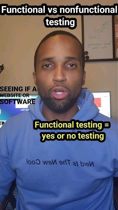 Functional Vs Nonfunctional Testing Qa Coding Code Tester