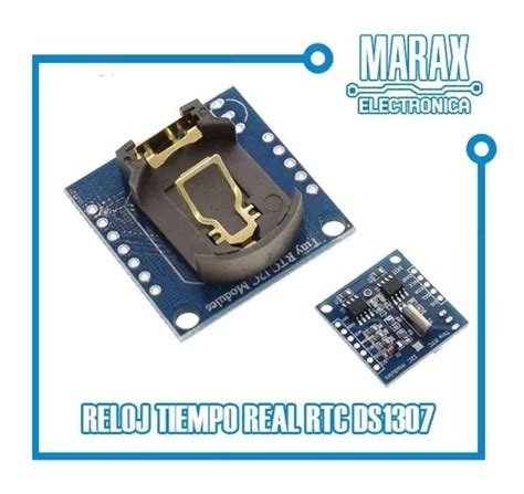 modulo rtc ds1307 reloj tiempo real at24c32 arduino pic mercadolibre