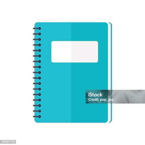 노트북 평면 아이콘벡터 일러스트 레이 션 교육에 대한 스톡 벡터 아트 및 기타 이미지 교육 다이어리 로고 Istock