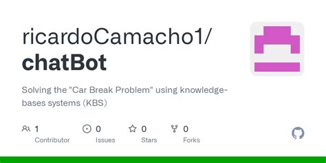Github Ricardocamacho1chatbot Solving The Car Break Problem Using