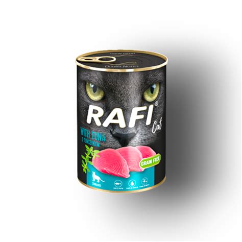 Rafi Cat Tuna консерва за кастрирани котки с риба тон 400 гр Зоомагазин “Маги” Пловдив