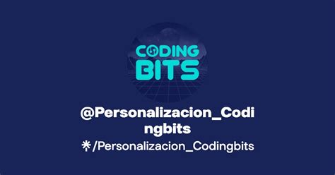Personalizacioncodingbits Instagram Facebook Tiktok Linktree