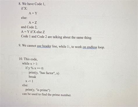 Solved Total 10 Pts True Or False 1 All Python Compound