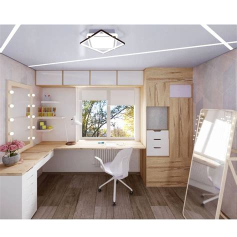 Владивосток ️ Дизайн On Instagram Нежная подростковая комната для юной леди Комната