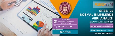Spss Ile Sosyal Bilimlerde Veri Analizi Sürekli Eğitim Araştırma Ve