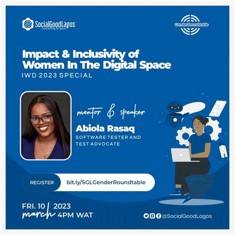 abiola rasaq on linkedin iwd iwd2023 internationalwomensday womenintech embraceequity