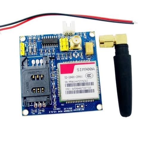 Jual Module Sim900a Gsm Gprs Shield Serial Modem For Arduino Shopee Indonesia