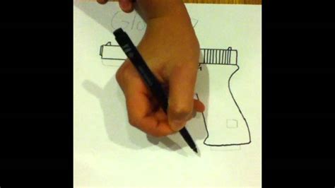 How To Draw A Glock YouTube