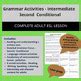 Adult ESL Grammar Second Conditional Intermediate TPT