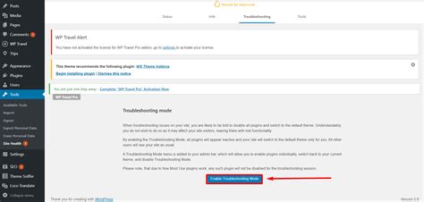 How To Check Plugin Conflicts In Wordpress Wp Travel
