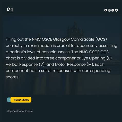 Tips To Fill Nmc Osce Glasgow Coma Scale Gcs Correctly Filling Out