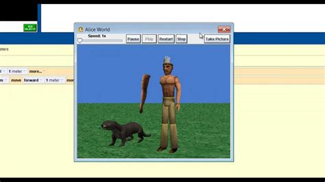 Alice Programming Beginner Lesson 4 Move Method Youtube