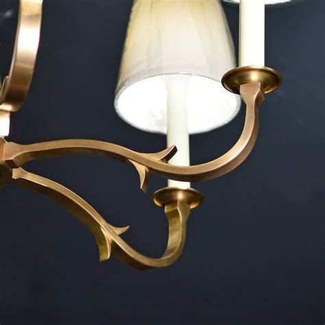 Безупречная неоклассическая люстра в латуни 👌 | Wall lights, Sconces, Decor