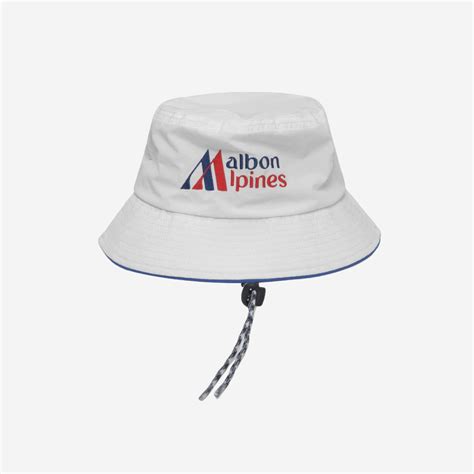 말본 골프 골프 And 스키 버킷햇 화이트 Malbon Golf Kream