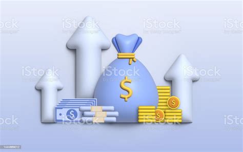 3d 일러스트 레이 션 재무 관리 개념 및 투자 돈으로 지불의 배너 템플릿 3차원 형태에 대한 스톡 사진 및 기타 이미지 3차원 형태 개념 개념과 주제 Istock