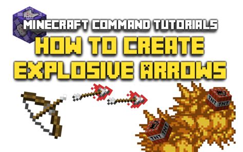 How To Make Explosive Arrows In Mc