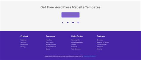 11 Best Wordpress Footer Design Samples Examples 2024