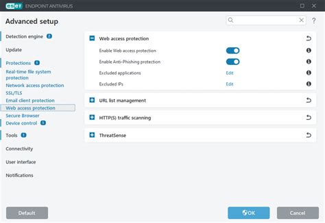 Web Access Protection Eset Endpoint Antivirus Eset Online Help