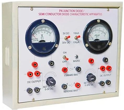 Pn Junction Diode Characteristic Apparatus Semiconductor Diode Apparatus At Best Price In Agra