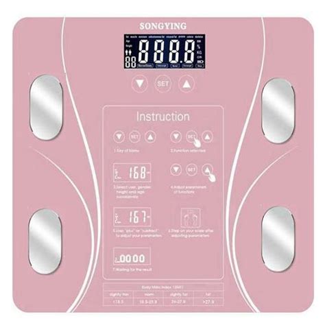 Accurate Smart Digital Display Bathroom Body Muscl Grandado