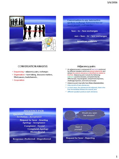 2 Discourse Analysis Conversation Analysis Pdf Linguistics Human Communication