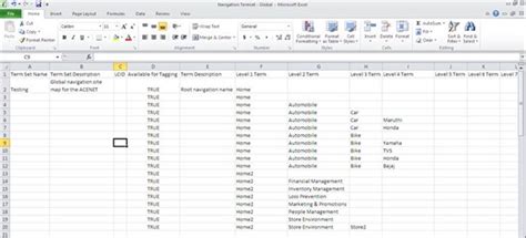 Import Termset And Terms Into Termstore Management In Sharepoint 2013
