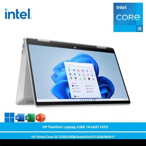 Promo Hp Pavilion Laptop X Ek Tu Intel Core I U Gb