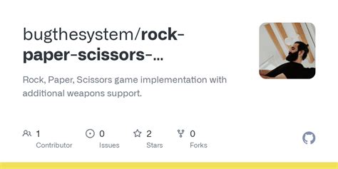 Github Bugthesystemrock Paper Scissors Extended Nodejs Rock Paper