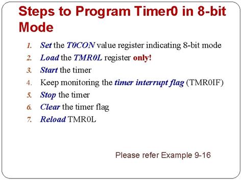 Pic 18 Timer Programming Explain The Assembly Language