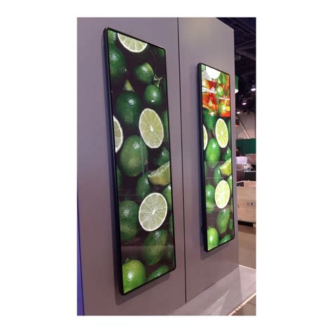 실내 투명 포스터 Led P25 미러 광고 Led 디스플레이