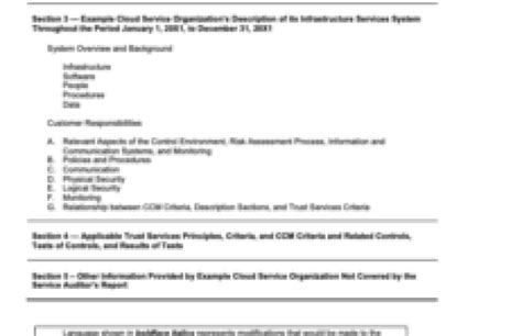 What Is A Soc 2 Report With Examples Template Source Ciso2ciso Com