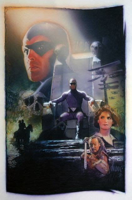 The Phantom 1996 By Drew Struzan Poster Art Comic Art Movie