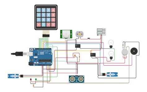 Circuit Design Projet Elect 429 Tinkercad