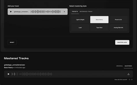 Ai Mastering Software Ai Mastering Software For Professional Sound