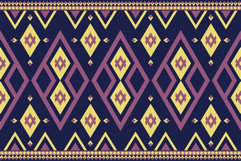 Blue Geometric Pattern Fabric Texture Graphic By Lumpangstocker · Creative Fabrica