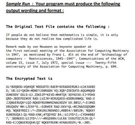 Solved Write A C Program To Encrypt Or Cipher A Text File