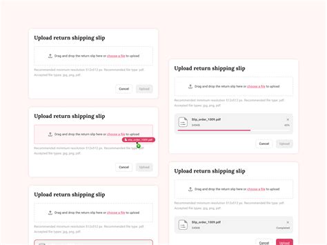 File Upload Block Drag And Drop By Niko V On Dribbble