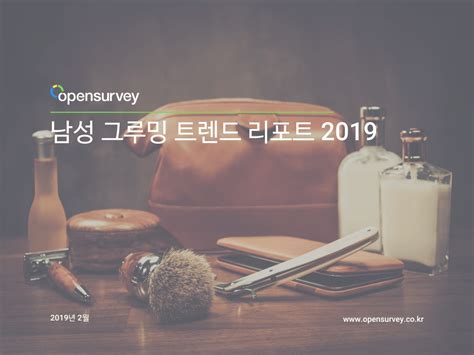 블랭크의 블랙몬스터 남성 그루밍 시장 선도 오픈서베이 블로그