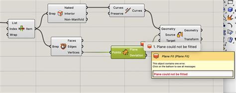 Waffle Structure Model Unable To Fitted The Plane Grasshopper