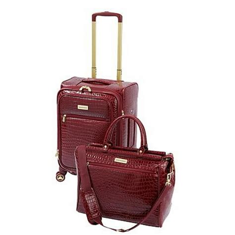 Samantha Brown 22 Upright Spinner And Dowel Bag Luggage Set