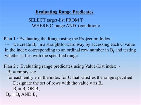 Ppt Improved Query Performance With Variant Indexes Powerpoint Presentation Id5653630