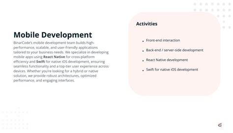 Binarcode Mobiledevelopment Reactnative Iosapps Techpartner