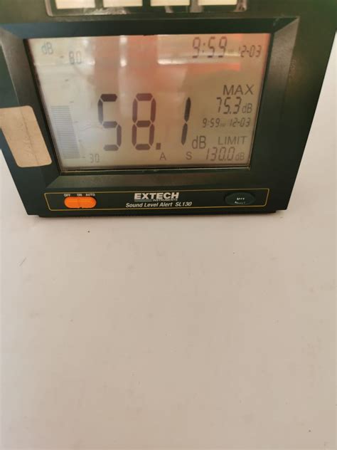 USED EXTECH INSTRUMENTS Sound Level Alert SL130 Orbit Surplus